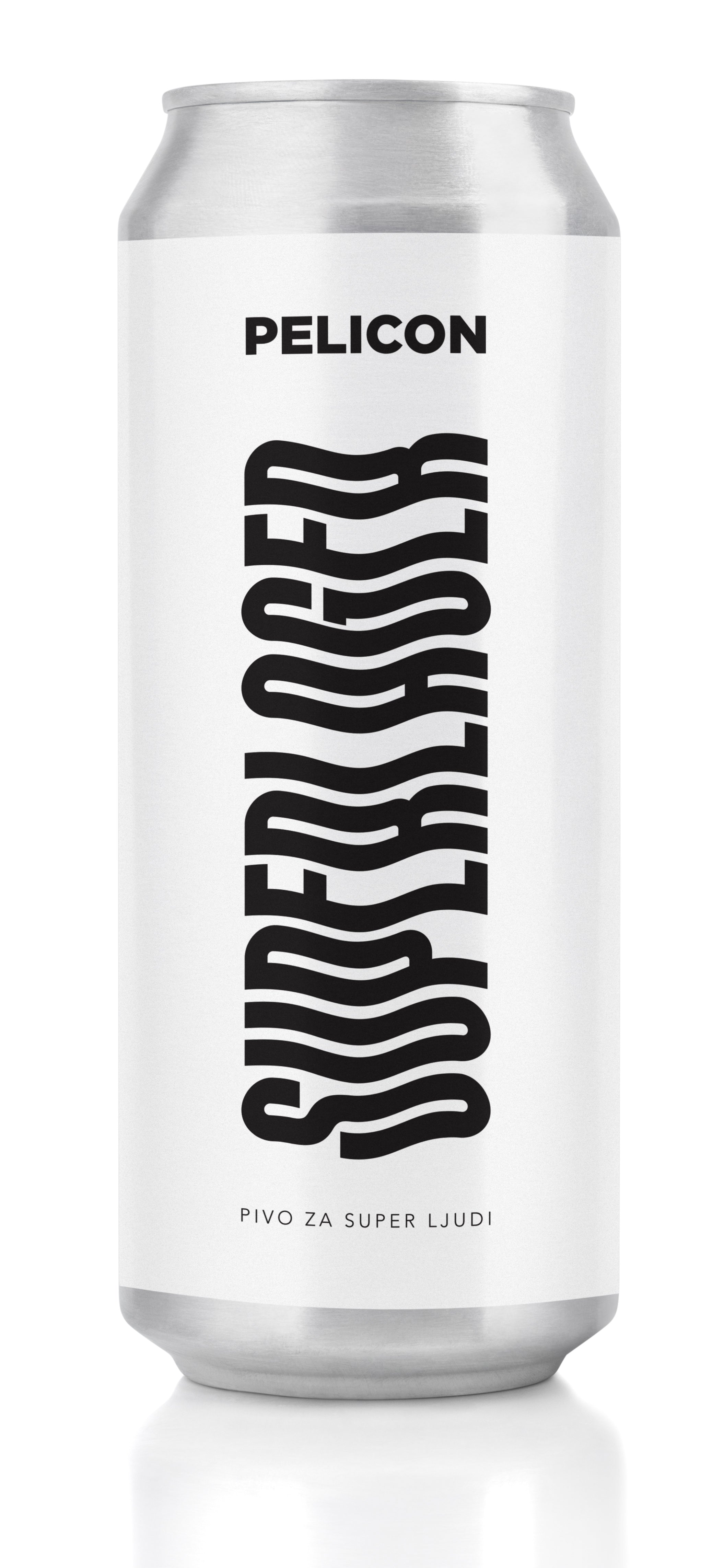 Superlager ‒ pivo za super ljudi v PLOČEVINKI – Pivovarna Pelicon